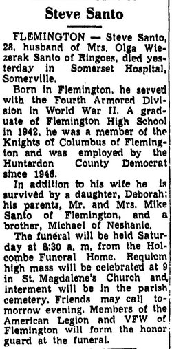 Stephen Santo – GenealogySisters