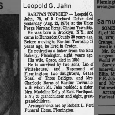 Gabriel Leopold Jahn – GenealogySisters