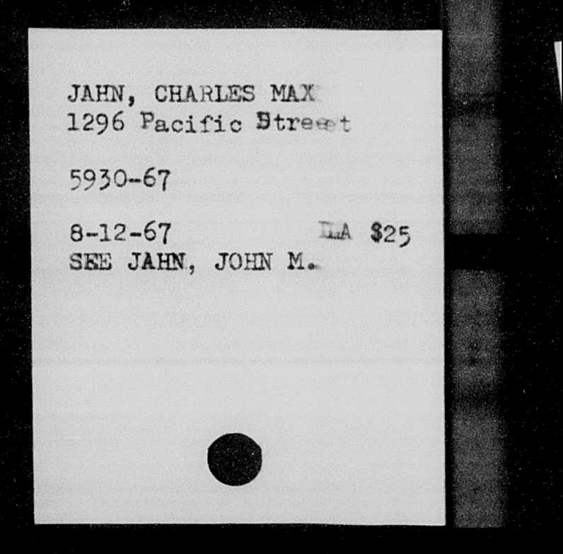 John Jahn – GenealogySisters