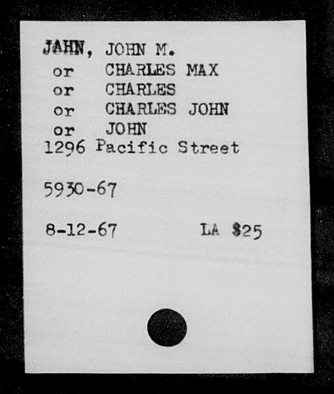 John Jahn – GenealogySisters